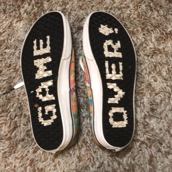 Vans | Shoes | Vans Mario Bros Nintendo Low Top Sneakers | Poshmark